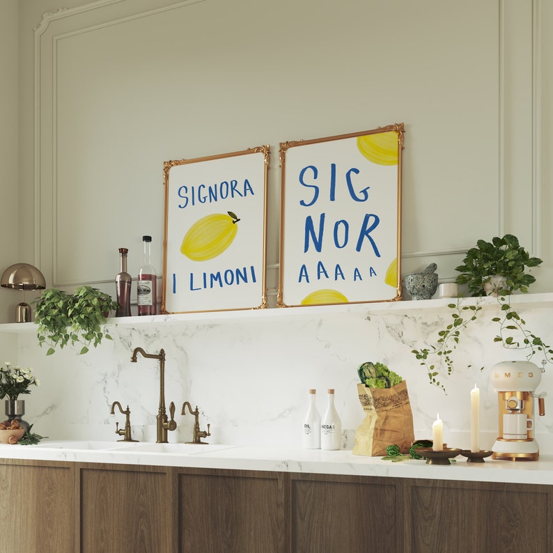 Signora I Limoni, Poster Set, Meme Poster, Meme Italiani, Aesthetic ...