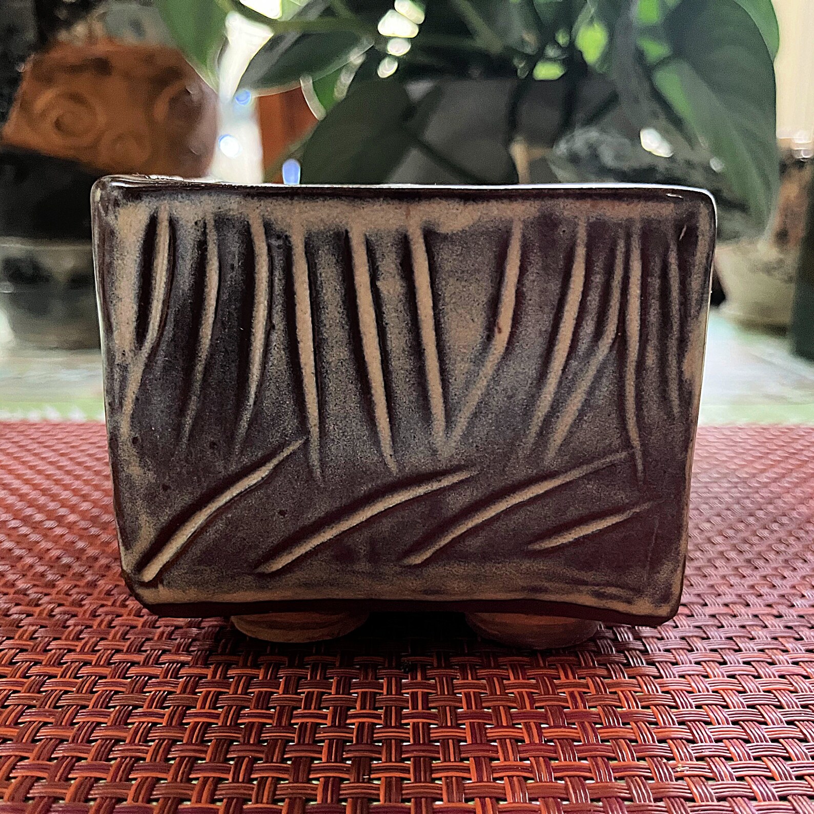 Small Square Planter, Small Square Ceramic Planter, Small Planter ...