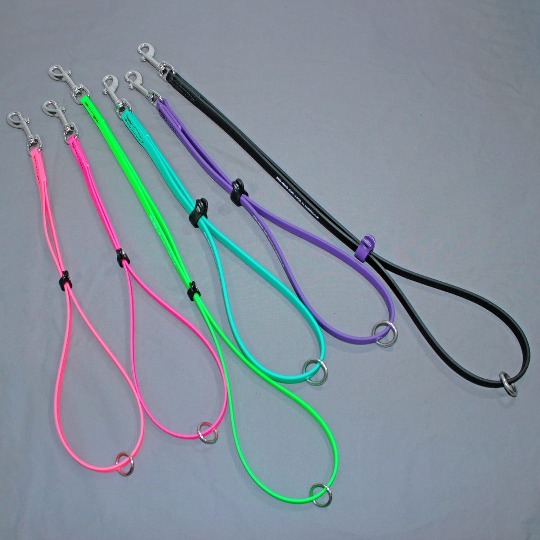 Elite Biothane Grooming Loops With Ring and Stainless Steel Snap - Etsy