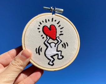 Keith Haring Patch - Etsy