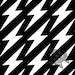 White and Black Lightning Bolt Pattern Seamless File or - Etsy