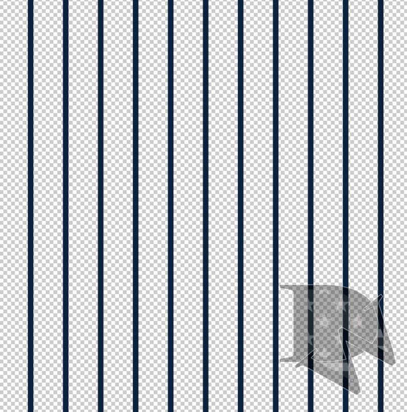 Pinstripe Pattern on Transparent Background Seamless File or - Etsy