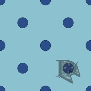 Blue on Blue Polka Dot Pattern Seamless File or Digital Paper JPG 12x12 ...