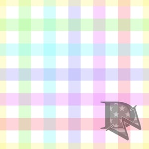 Rainbow Pastel Gingham Plaid Pattern Seamless File or Digital Paper JPG ...