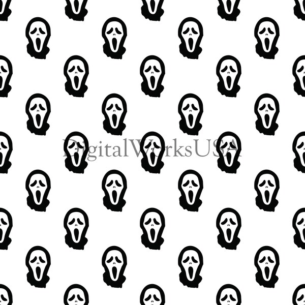 Horror Seamless - Etsy