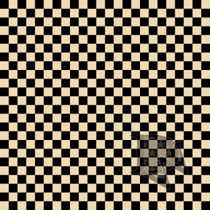 Black and Tan Checker Pattern Seamless File or Digital Paper JPG 12x12 ...