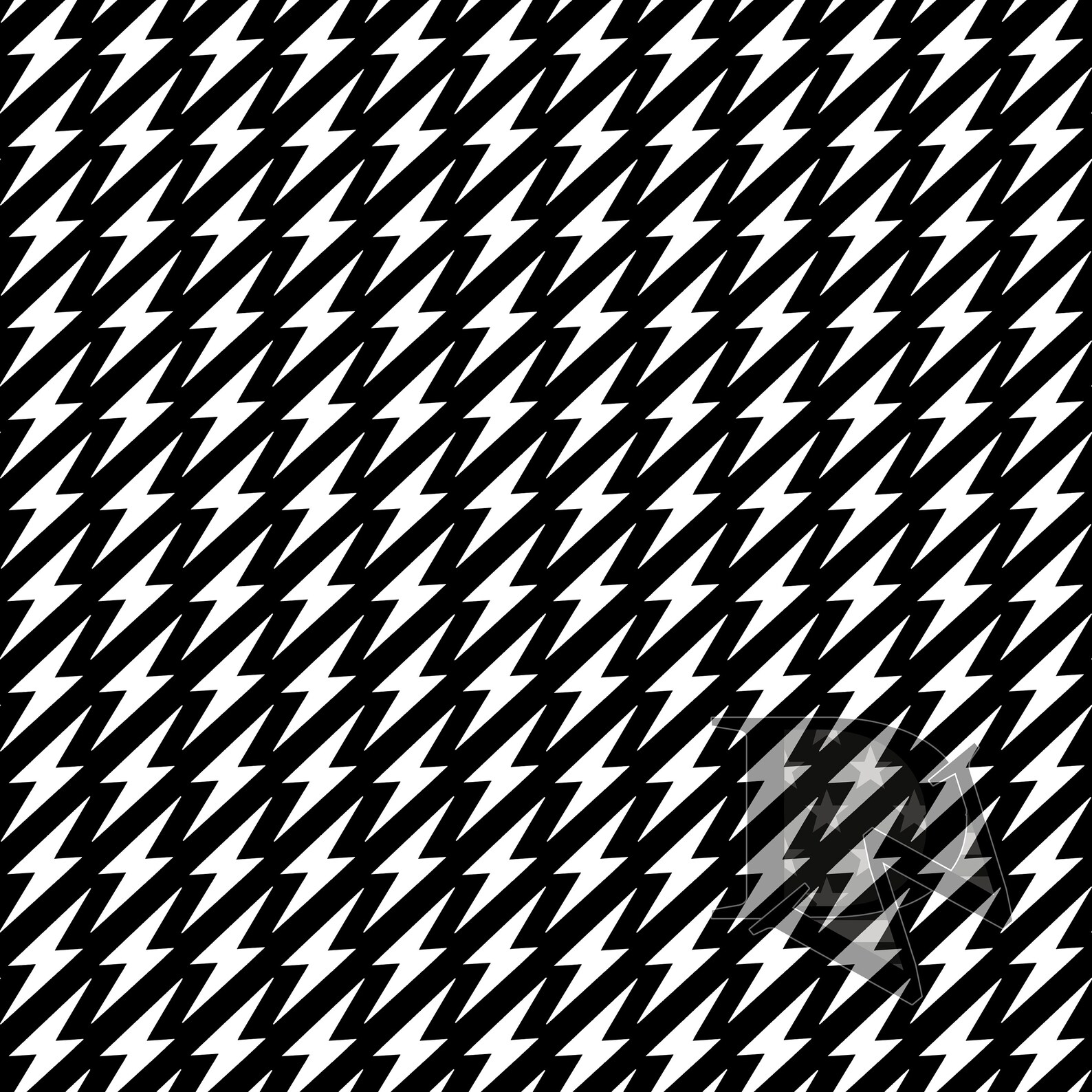 White and Black Lightning Bolt Pattern Seamless File or Digital Paper ...