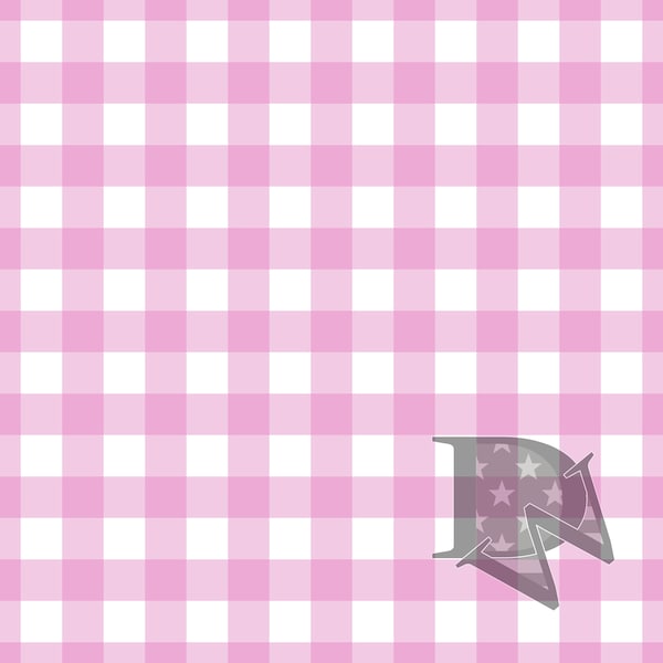 Pink Gingham - Etsy