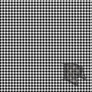 Black and White Houndstooth Pattern Seamless File or Digital Paper JPG ...