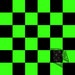 Neon Green and Black Checker Pattern Seamless File or Digital Paper ...