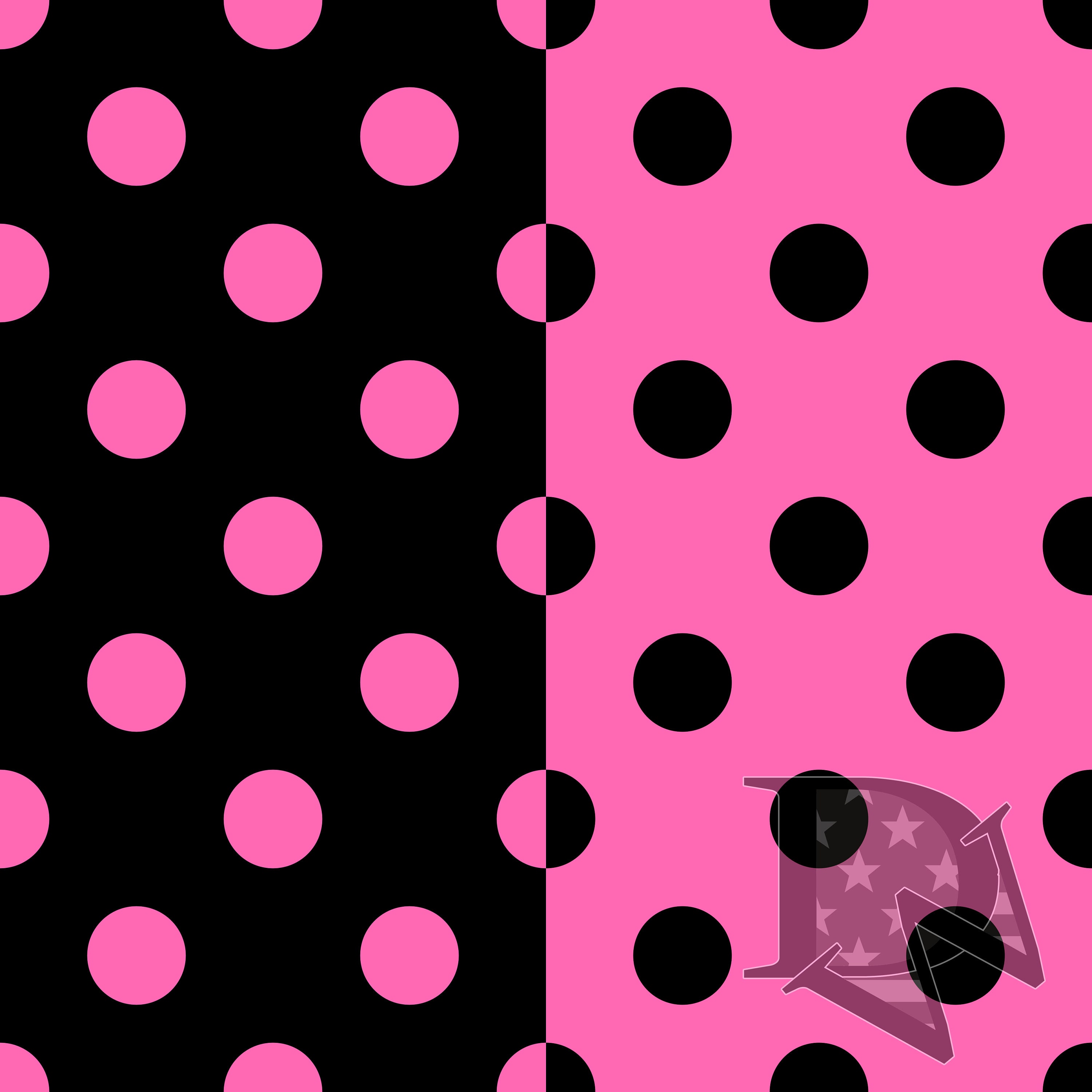 Pink And Black Patterns