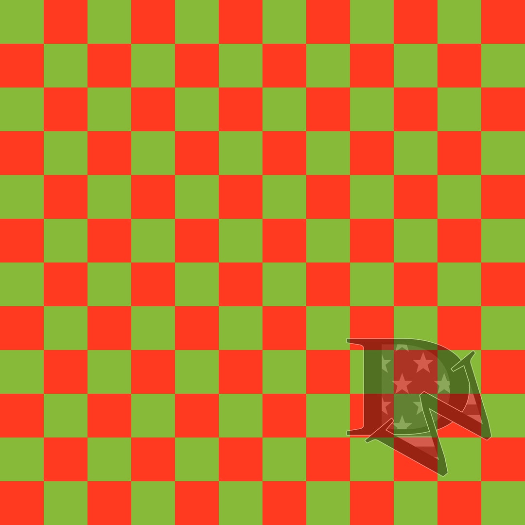 Red and Green Checker Pattern Seamless File or Digital Paper 12x12 JPG ...