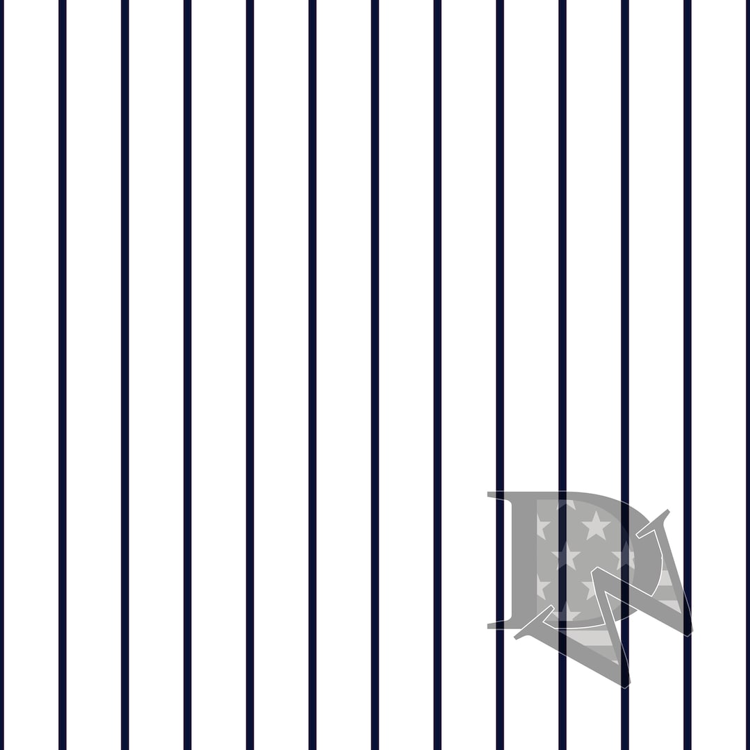 Dark Navy and White Pinstripe Pattern Seamless File or Digital Paper ...