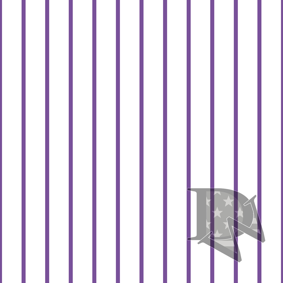 Royal Purple and White Pinstripe Pattern Seamless File or Digital Paper ...
