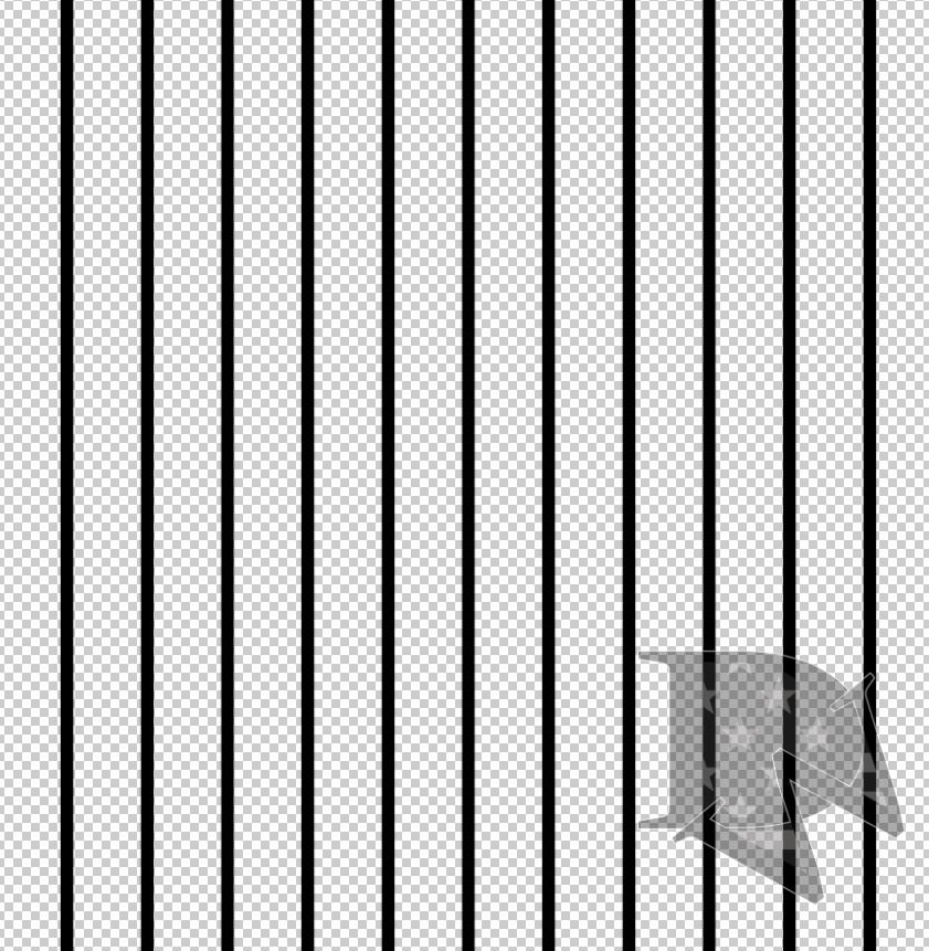 Pinstripe Pattern on Transparent Background Seamless File or Digital ...