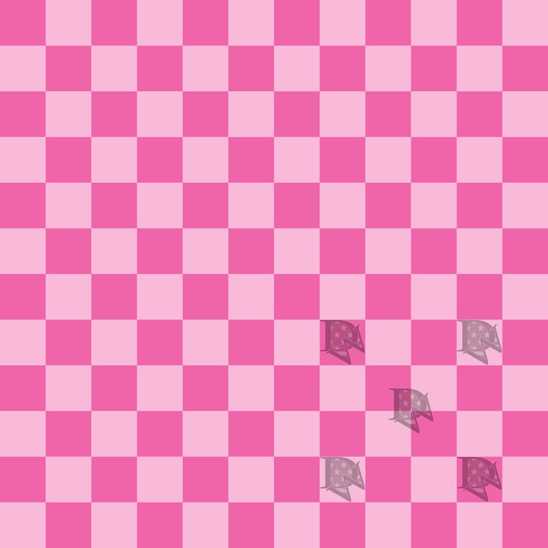 Pink on Pink Checker Pattern Seamless File or Digital Paper - Etsy