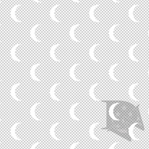 Moon Pattern With Transparent Background Seamless File or Digital Paper ...