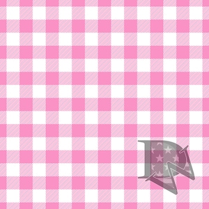Pink and White Buffalo Plaid Seamless File or Digital Paper 12x12 JPG ...