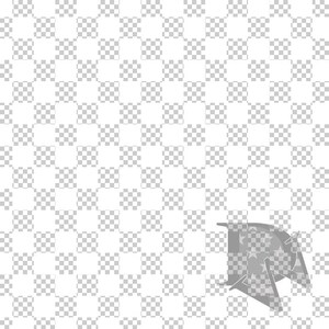 White Checker Pattern With Transparent Background Seamless File or ...