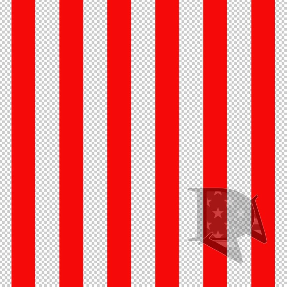 Red Stripe Pattern on Transparent Background Seamless File or Digital ...