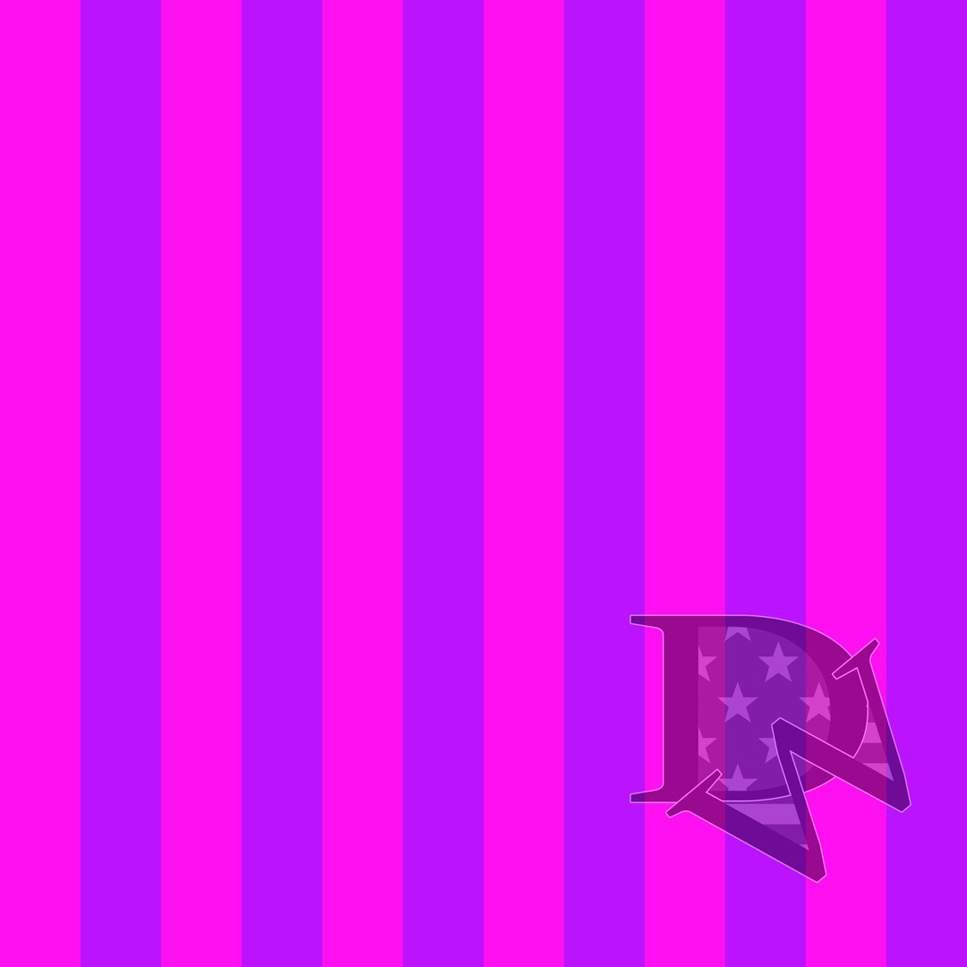 Neon Pink and Purple Stripe Pattern Seamless File or Digital Paper 12 X ...