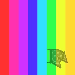 Neon Rainbow Stripe Pattern Seamless File or Digital Paper JPG 12x12 ...