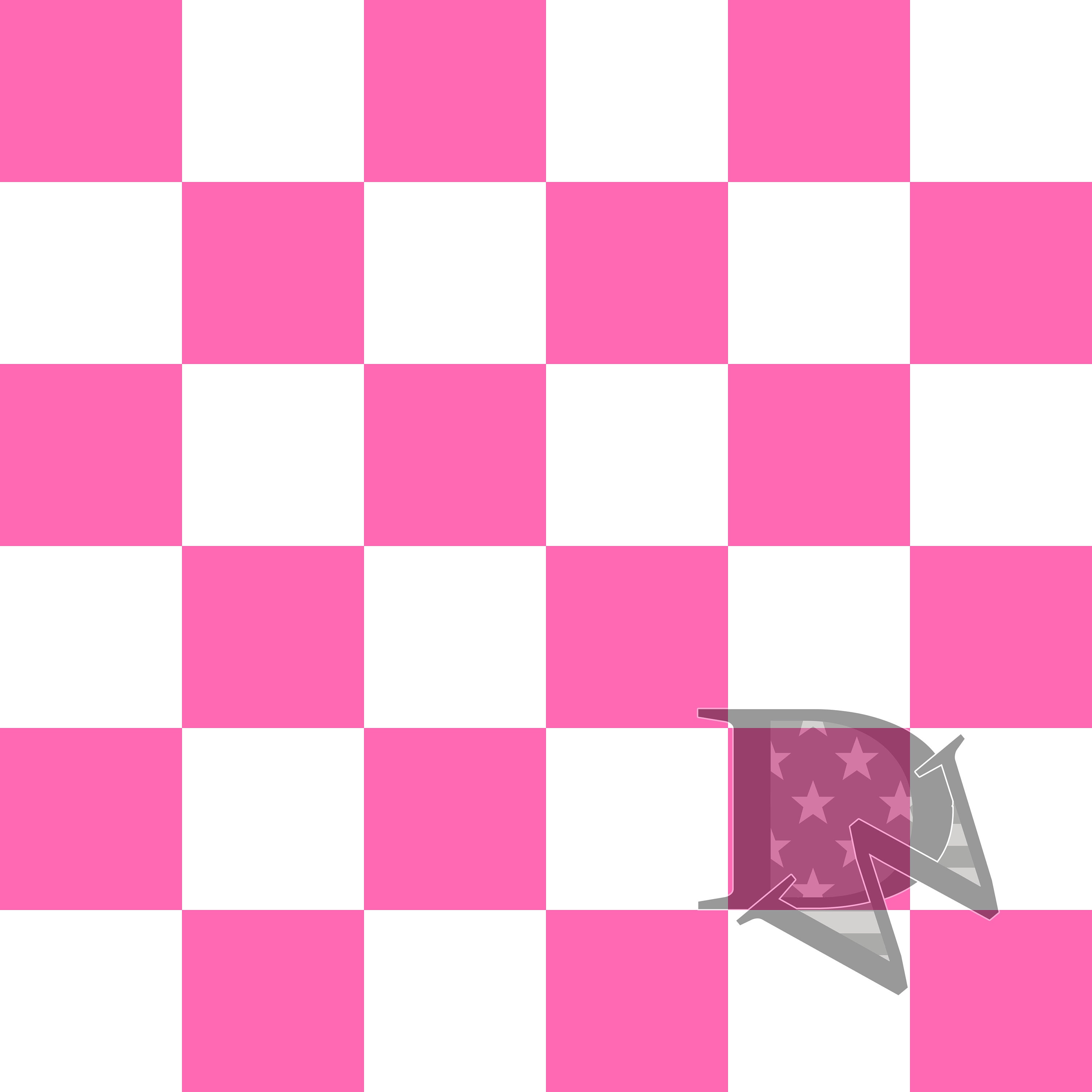 Hot Pink and White Checker Pattern Seamless File or Digital - Etsy