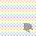 Rainbow Pastel Checker Pattern Seamless File or Digital Paper JPG 12x12 ...