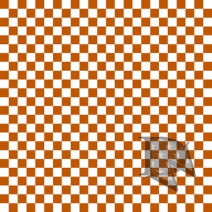 Burnt Orange and White Checker Pattern Seamless File or Digital Paper ...