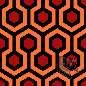 Spooky Hotel Carpet Horror Pattern Seamless File or Digital Paper JPG ...