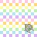 Rainbow Pastel Gingham Plaid Pattern Seamless File or Digital Paper JPG ...