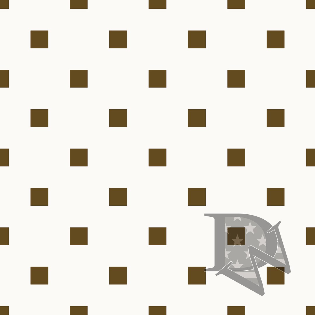 Retro Brown Check Design Pattern Seamless File or Digital Paper 12x12 ...