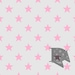 Hot Pink and Princess Pink Star Pattern With Transparent Background ...