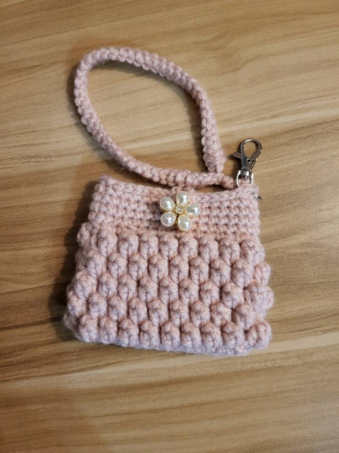 Mini Handmade Crochet Card Wallet Pouch 1 Assorted Colors - Etsy