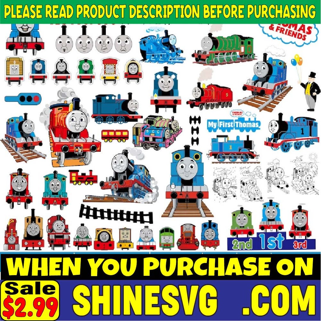 Thomas the Train Svg, Train Svg for Cricut, Thomas the Train Png ...