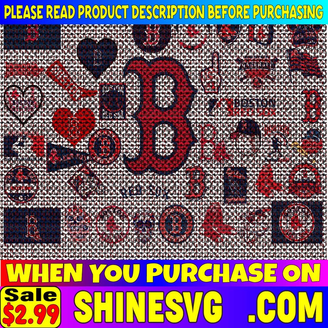 Boston-red Sox Baseball Team Svg, Boston-red Sox Svg, Bundle 41 Files ...