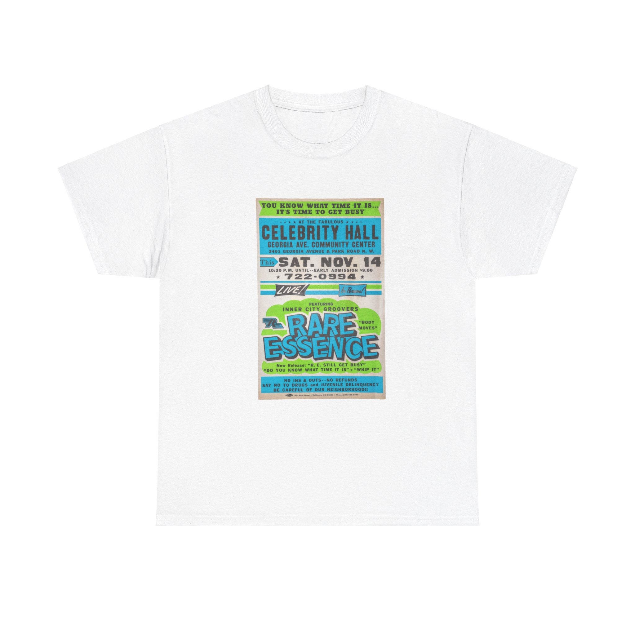 DC GO-GO Poster T-shirt, Rare Essence - Etsy