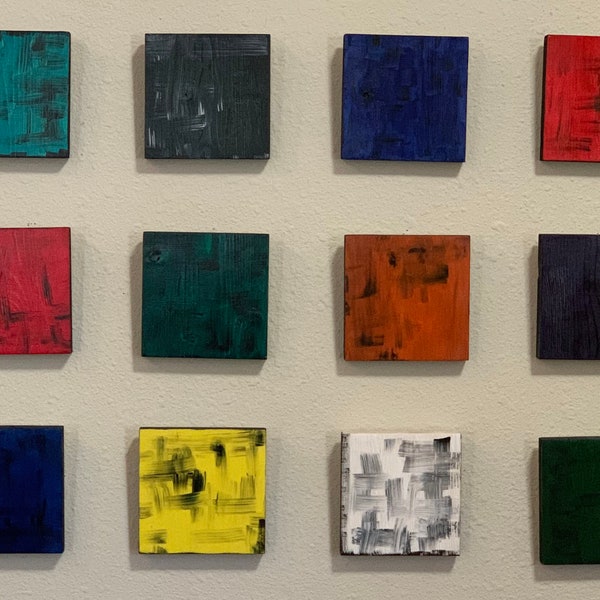 Abstract Art Blocks - Etsy