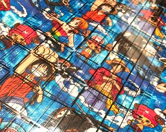One Piece Anime Fabric | Etsy UK