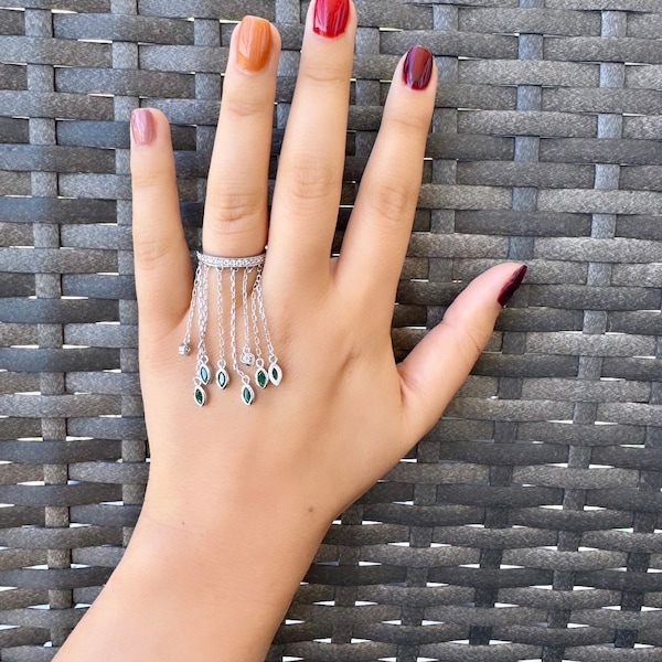 Waterfall Ring - Etsy