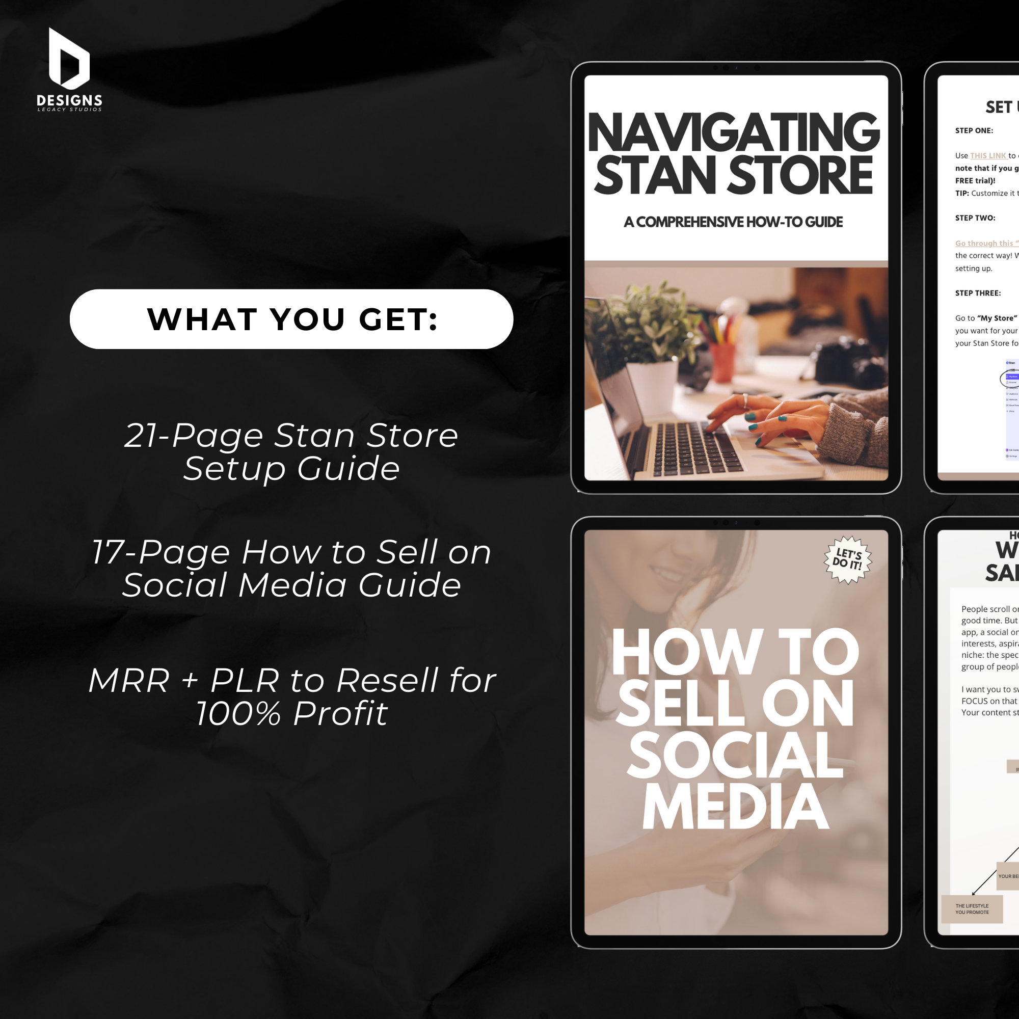 Setting up Stan Store Guide & Master Resell Rights MRR Private Label ...