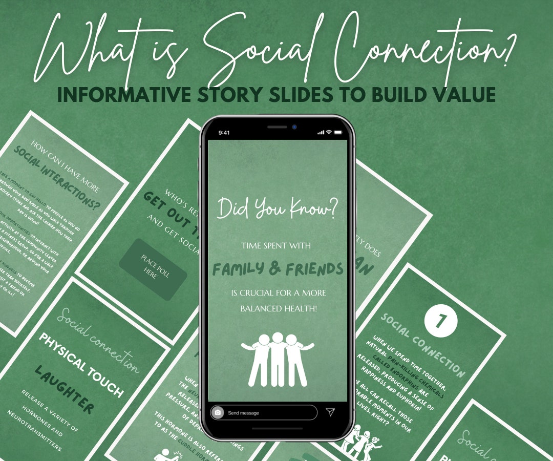 Value Builder / What is Social Connection? / Informative Slides ...