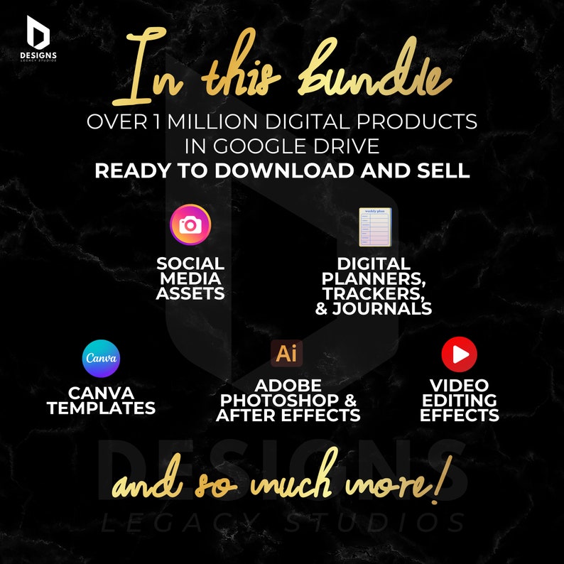 10M+ Ultimate Resell Digital Products Bundle Ideal for Passive Income ...