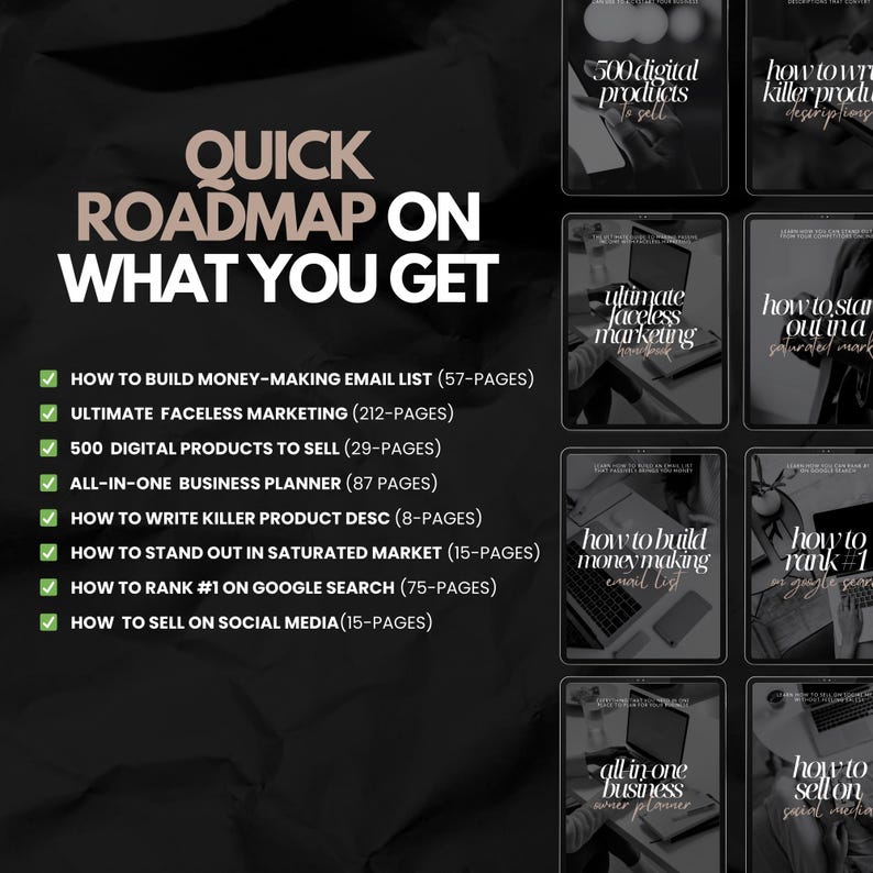 Ultimate Faceless Money Making MRR PLR Bundle Faceless Digital Marketer ...