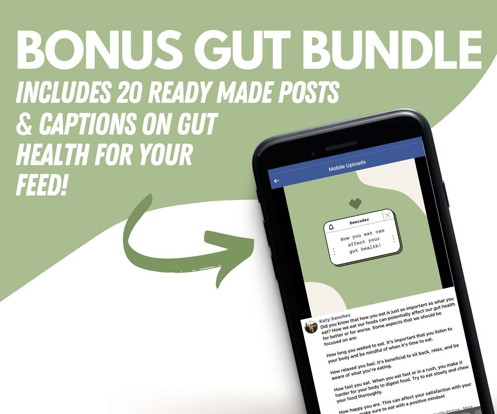Gut Health BONUS BUNDLE / Gut Health Value Builder / Nutrition ...