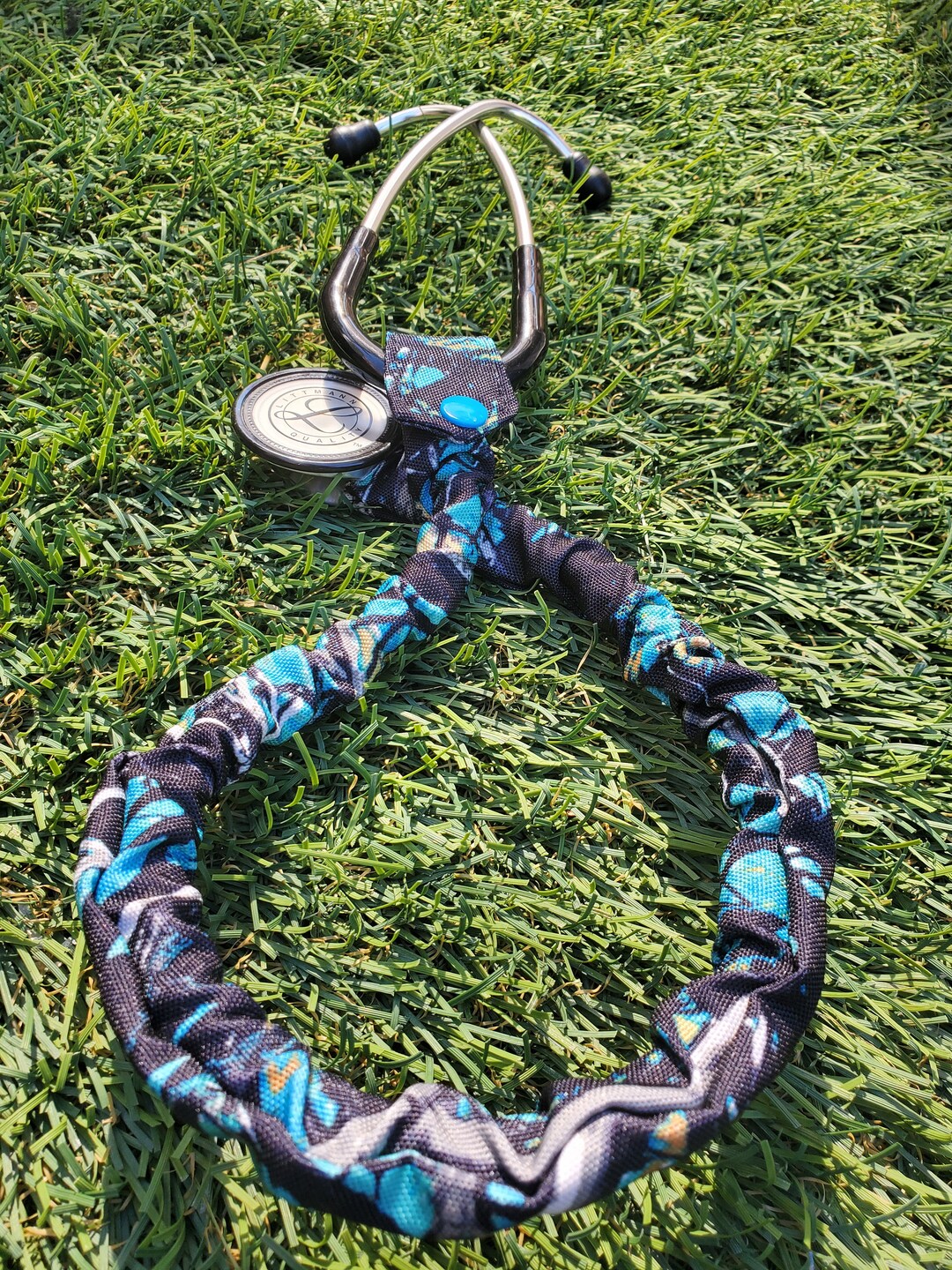 Teal Camo Stethoscope Cover - Etsy