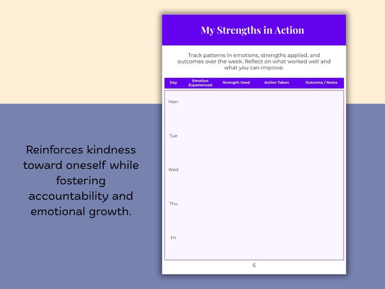 Emotional Regulation Worksheet | Strength-based Coping Skills Printable ...