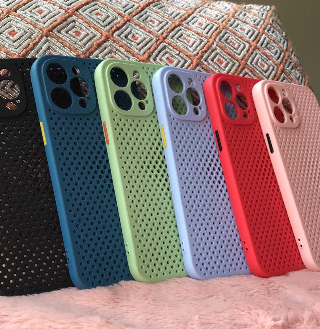 For iPhone 12 Pro Max Thin Soft Case Breathable Heat Dissipate Cover - Etsy