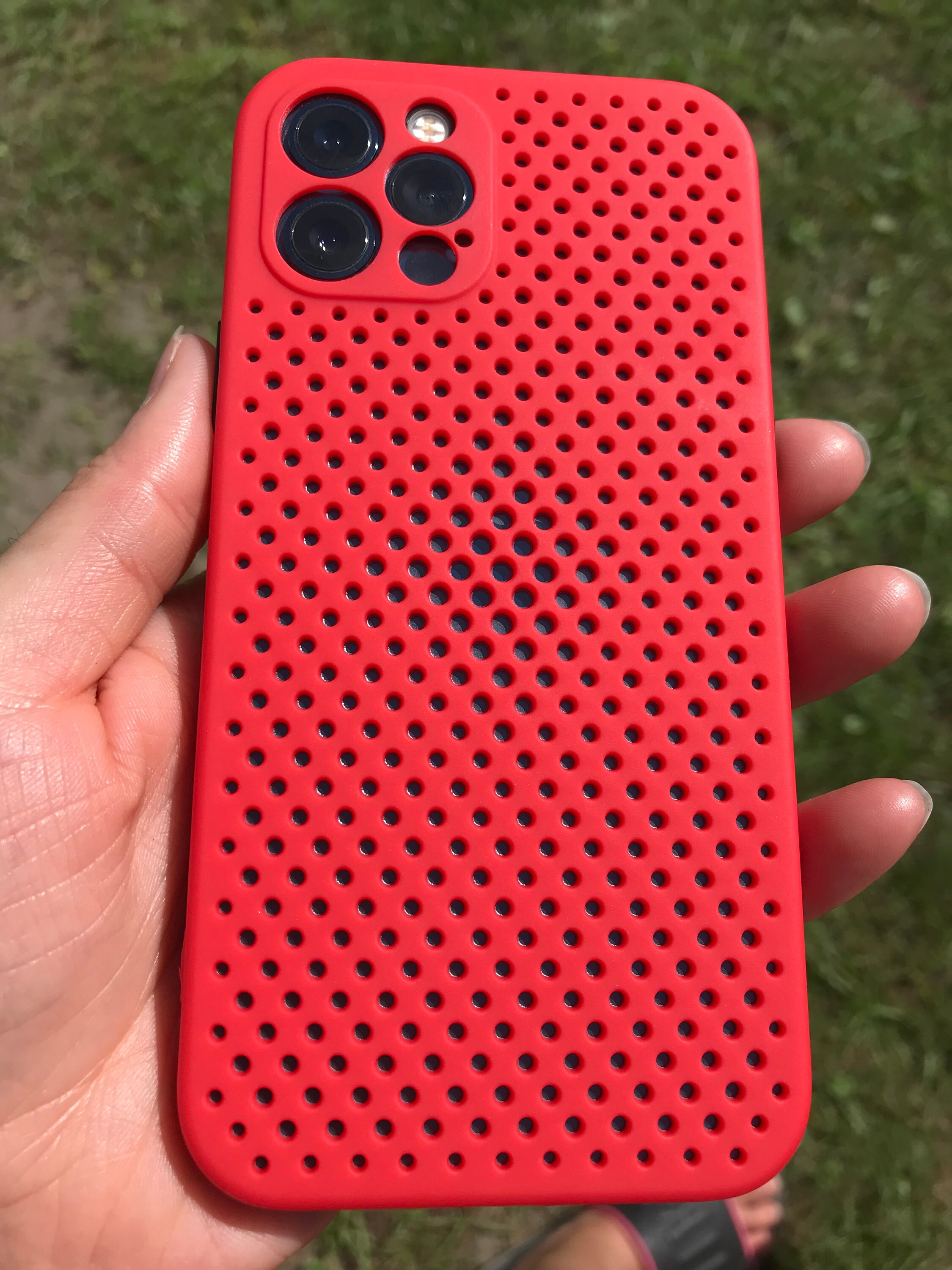 For iPhone 12 Pro Max Thin Soft Case Breathable Heat Dissipate Cover - Etsy