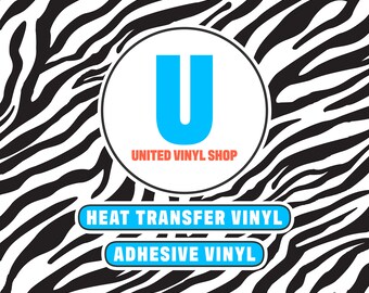 Zebra Print Vinyl | Etsy